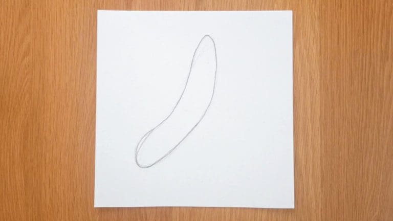 How To Draw A Banana Step By Step - 8 Easy Steps!