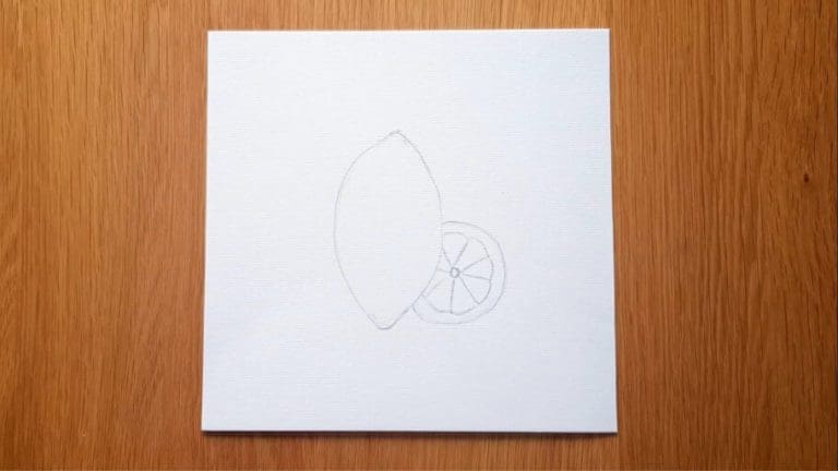 How To Draw A Lemon Step By Step - 16 Easy Steps!