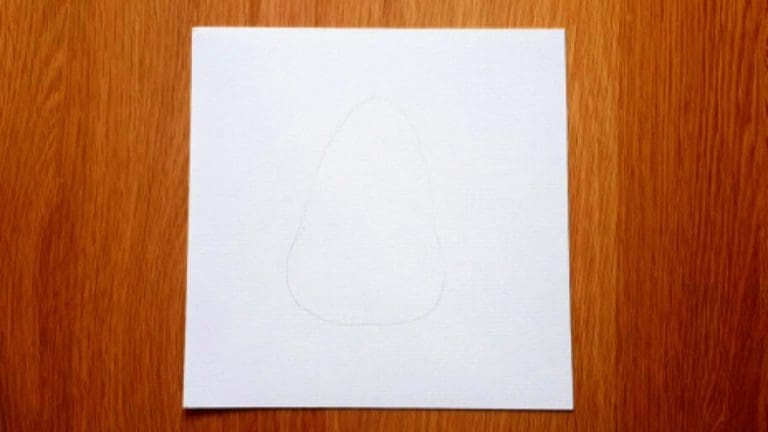 How To Draw A Pear Step By Step - 14 Easy Steps!