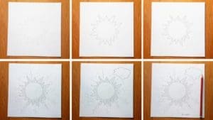 How To Draw The Sun Step By Step - 8 Easy Steps!