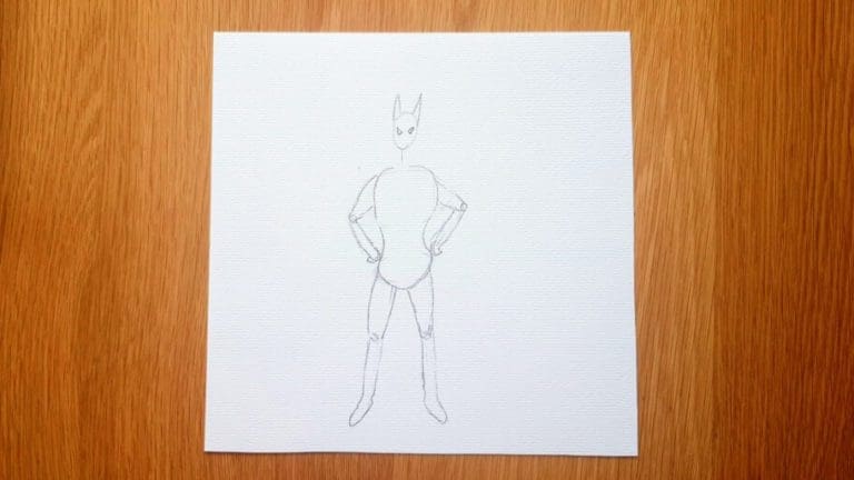 How To Draw A Superhero Step By Step - 12 Easy Steps!